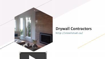 PPT – Drywall Contractors (1) PowerPoint presentation | free to ...