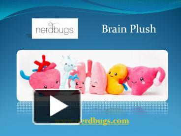 Brain Plush - nerdbugs.com presentation | free to download