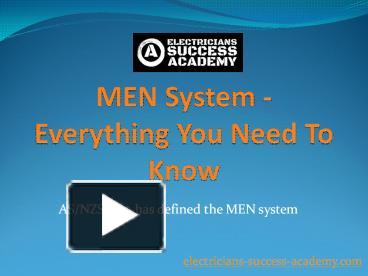 PPT – MEN System - Everything You Need To Know PowerPoint presentation ...