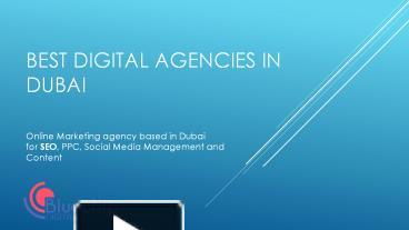 SEO Services in Dubai & SEO Company UAE | Social Media Marketing Dubai ...