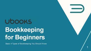 Bookkeeping for Beginners presentation | free to download