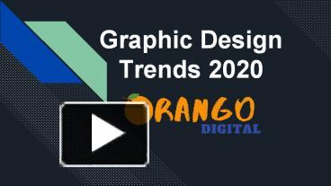 PPT – Graphic Design Trends 2020 PowerPoint presentation | free to ...