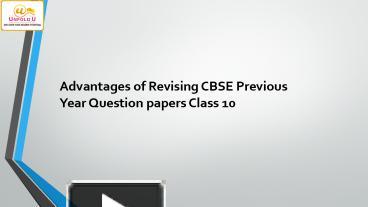 PPT – Best CBSE previous year question papers class 10 PowerPoint ...