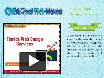 PPT – Florida Web Design Services PowerPoint presentation | free to ...
