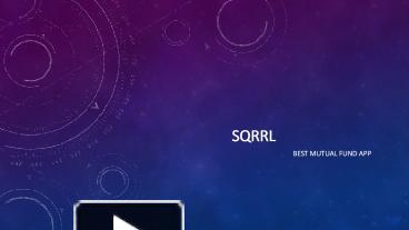 Sqrrl Fintech presentation | free to download