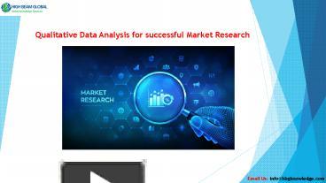 PPT – Qualitative Data Analysis for successful Market Research ...