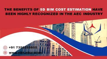 PPT – Online BIM Training – Begin your BIM & Revit journey from the ...