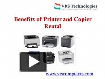 PPT – Copier Rental Dubai - Rent Printer - Printer Rental in Dubai ...