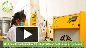 No.1 Food Testing Laboratory | Certified FSSAI and NABL Laboratory‎ in ...