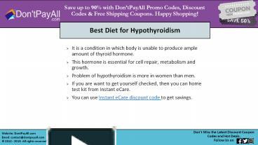 PPT – Instant eCare Discount Code for Health Care Products PowerPoint ...