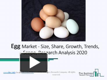 PPT – New Report on Egg Market Research Analysis 2020 PowerPoint ...