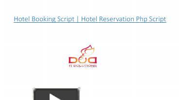 PPT – Hotel Booking Script | Hotel Reservation Php Script PowerPoint ...