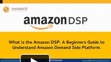 What is the Amazon DSP: A Beginners Guide to Understand Amazon Demand ...