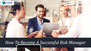 Risk Management Courses presentation | free to download