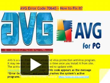 PPT – www.avg.com/activation (2) PowerPoint presentation | free to ...