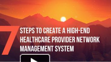 Provider Network Management presentation | free to download