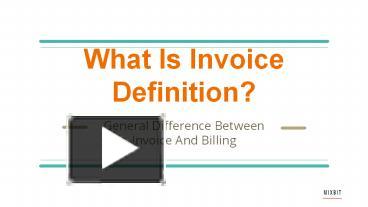 What Is Invoice Definition? General Difference Between Invoice And ...