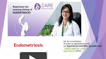 PPT – Endometriosis PowerPoint presentation | free to download - id ...