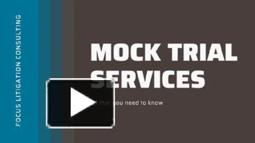 PPT – Mock Trial Services - Focus Litigation Consulting PowerPoint ...