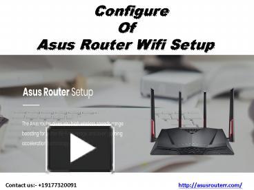 PPT – Asus Wifi Router Setup PowerPoint presentation | free to download ...