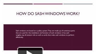 How do sash windows work? presentation | free to download