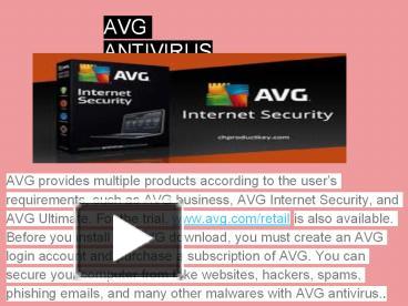 PPT – www.avg.com/retail (7) PowerPoint presentation | free to download ...