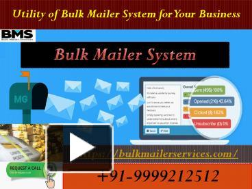 Utility of Bulk Mailer System for Your Business presentation | free to ...