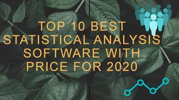 Top 10 best Statistical Analysis Software with price for 2020 ...