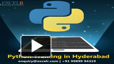 PPT – python training in hyderabad PowerPoint presentation | free to ...