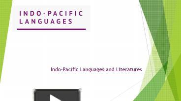 PPT – Indo-Pacific Languages PowerPoint presentation | free to download ...
