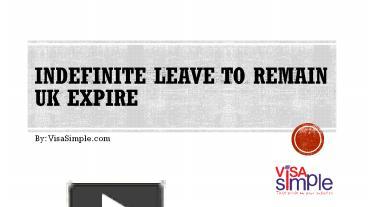 PPT – Indefinite leave to remain uk expire PowerPoint presentation ...