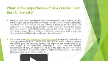What Are The Scope Of BCA And How It Is Helpful For Career Growth? (1 ...