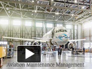 Aviation Maintenance Management presentation | free to download