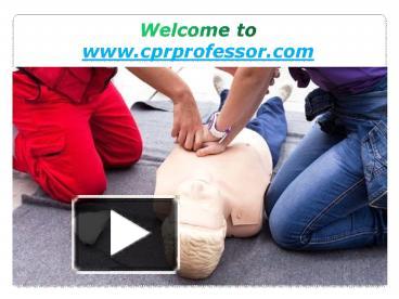 PPT – Basic Overview of AED CPR Certification Course Online PowerPoint ...