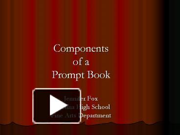 PPT – Components PowerPoint presentation | free to download - id: 9006d ...