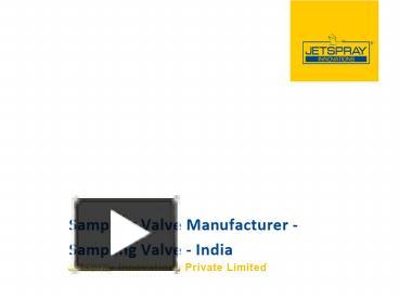 PPT – Sampling Valve, Sampling Valve Manufacturer in India (2 ...