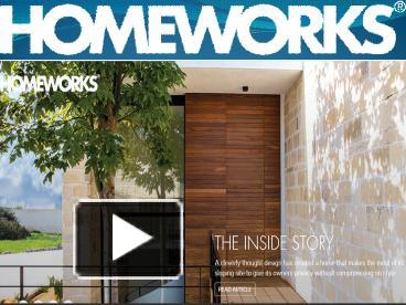 PPT – HOMEWORKS PowerPoint presentation | free to download - id: 9020ab ...