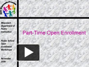 PPT – PartTime Open Enrollment PowerPoint presentation | free to view ...