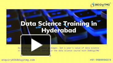 PPT – data science training in hyderabad PowerPoint presentation | free ...