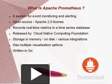 Prometheus presentation | free to download