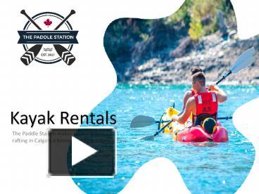 Kayak Rentals presentation | free to download