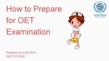 PPT – How to prepare for OET examination - OET coaching centre in ...