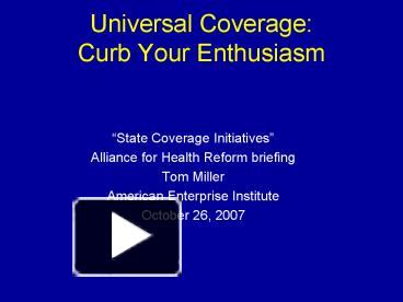 Universal Coverage: Curb Your Enthusiasm presentation | free to view