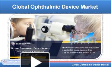 PPT – Ophthalmic Device Market will be US$ 67 Billion by 2026 ...