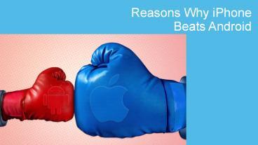 Apple vs Android in 2020 presentation | free to download