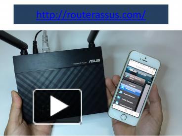 How to login to ASUS wireless router settings presentation | free to ...