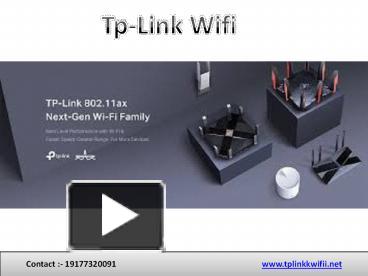 Setup to tplinkwifi.net presentation | free to download