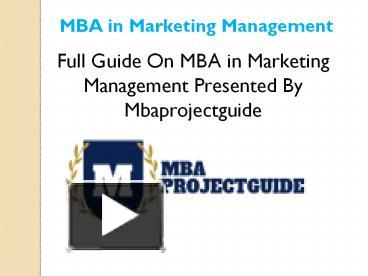 Project Report Makers For MBA Final Year presentation | free to download