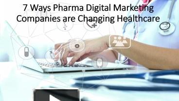 Pharma Digital Strategies: 7 Ways Digital Transformation is changing ...