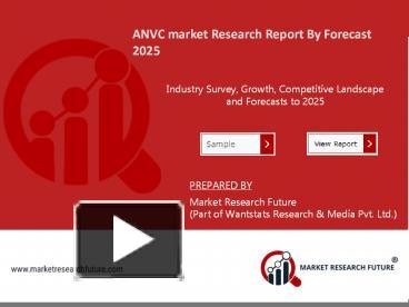 ANVC market presentation | free to download